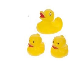 Wrapped bath ducks FROM BIRTH